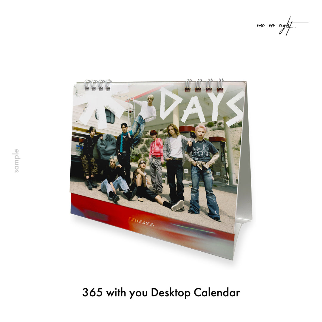 【365 Limited Edition】365 with you Desktop Calendar (with Random Photo – ONE OR EIGHT OFFICIAL SHOP
